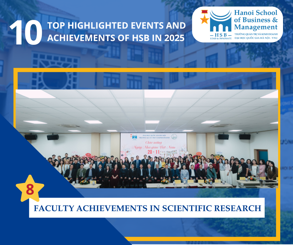 TOP 10 HIGHLIGHTED EVENTS AND ACHIEVEMENTS OF HSB IN 2025 - Trường Quản ...